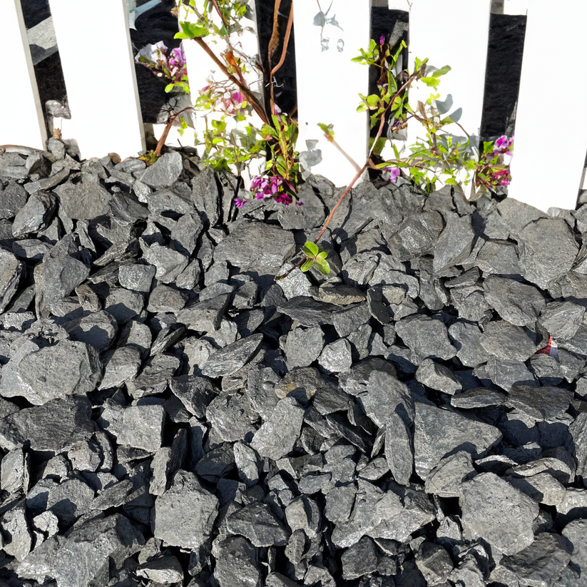 40mm Graphite Grey Slate Chippings - Bulk Bags