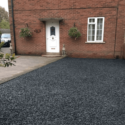 10-20mm Black Basalt Chippings - Black Gravel Bulk Bags